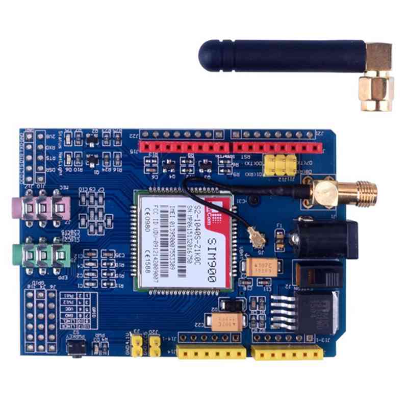 SIMCOM SIM900 GSM GPRS Quad-Band Modules 2G Development Shield Board for Arduino UNO R3 Mega ...