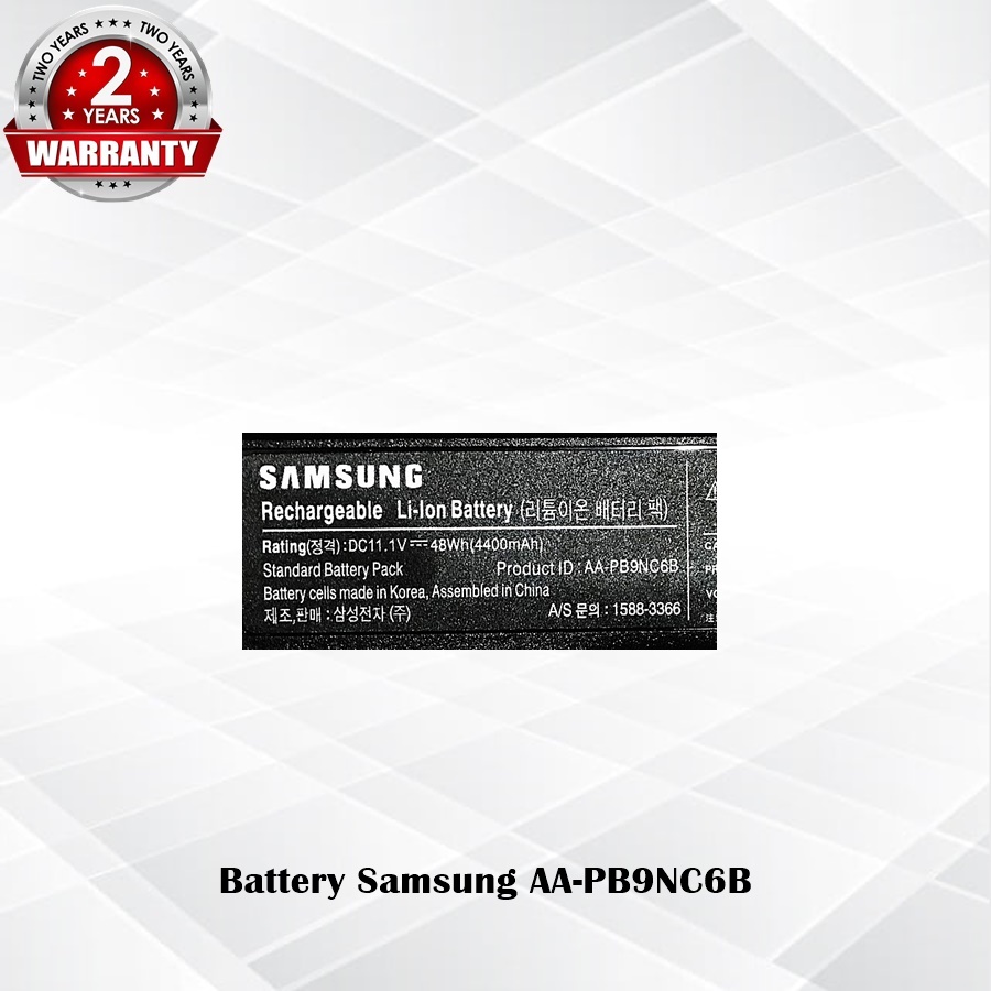Battery Samsung AA-PB9NC6B / แบตเตอรี่โน๊ตบุ๊ค รุ่น R410 R428 R439 R467 ...