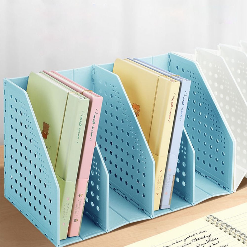 Book Holder File Organizer Retractable File Holder Creative Bookshelf ...