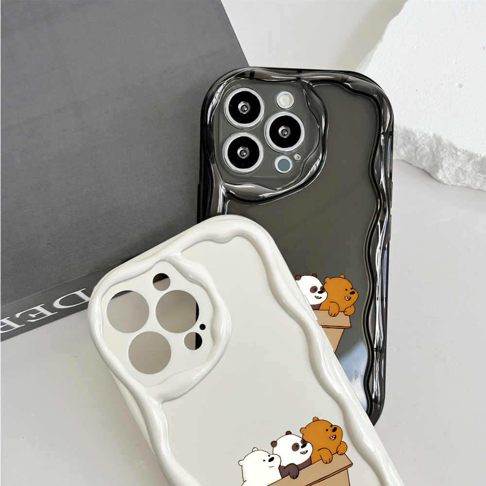 BILI for Realme C53 C51 Note 50 Narzo N53 Back Cover Carton Bears ...