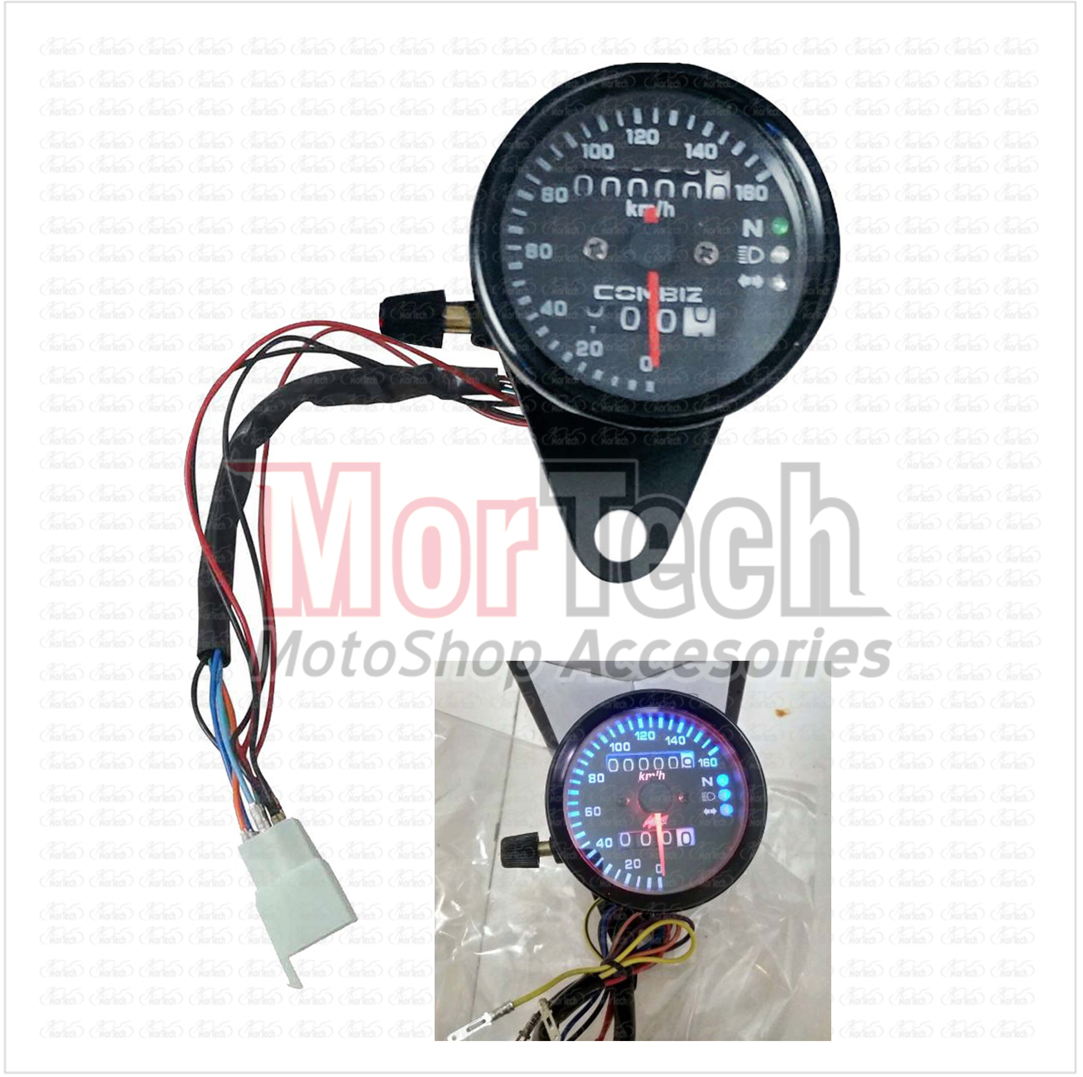 Kilometer Speedometer Jarum Indikator Odometer Tripmeter Motor Custom ...