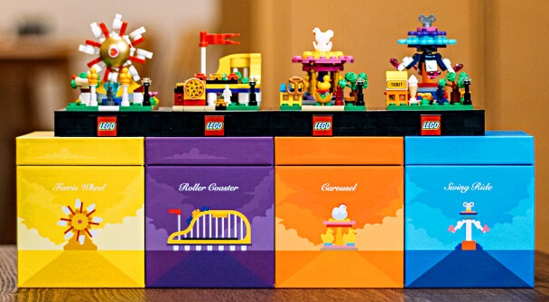 sgbrickswell LEGO Bricktober 2020 (Set of 4): Ferris Wheel (66650 ...