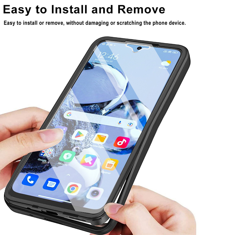 360 Full Body PC+TPU Shockproof Protective Phone Case For Samsung ...