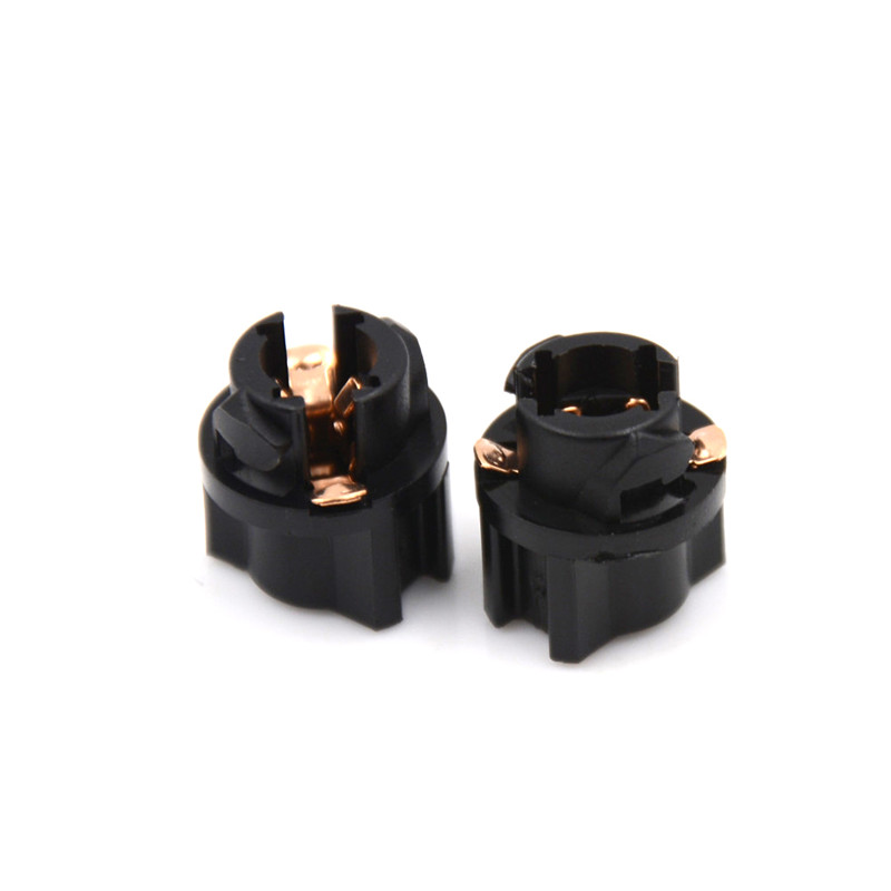 10Pcs T5 Socket Twist Lock Instrument Panel Cluster Plug Dash Light ...