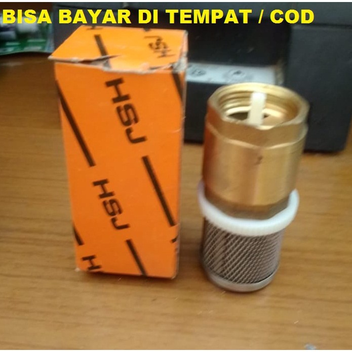 TUSEN KLEP HSJ 3/4" IN INCHI INCI DRAT LUAR KUNINGAN - ALAT PENYARING ...