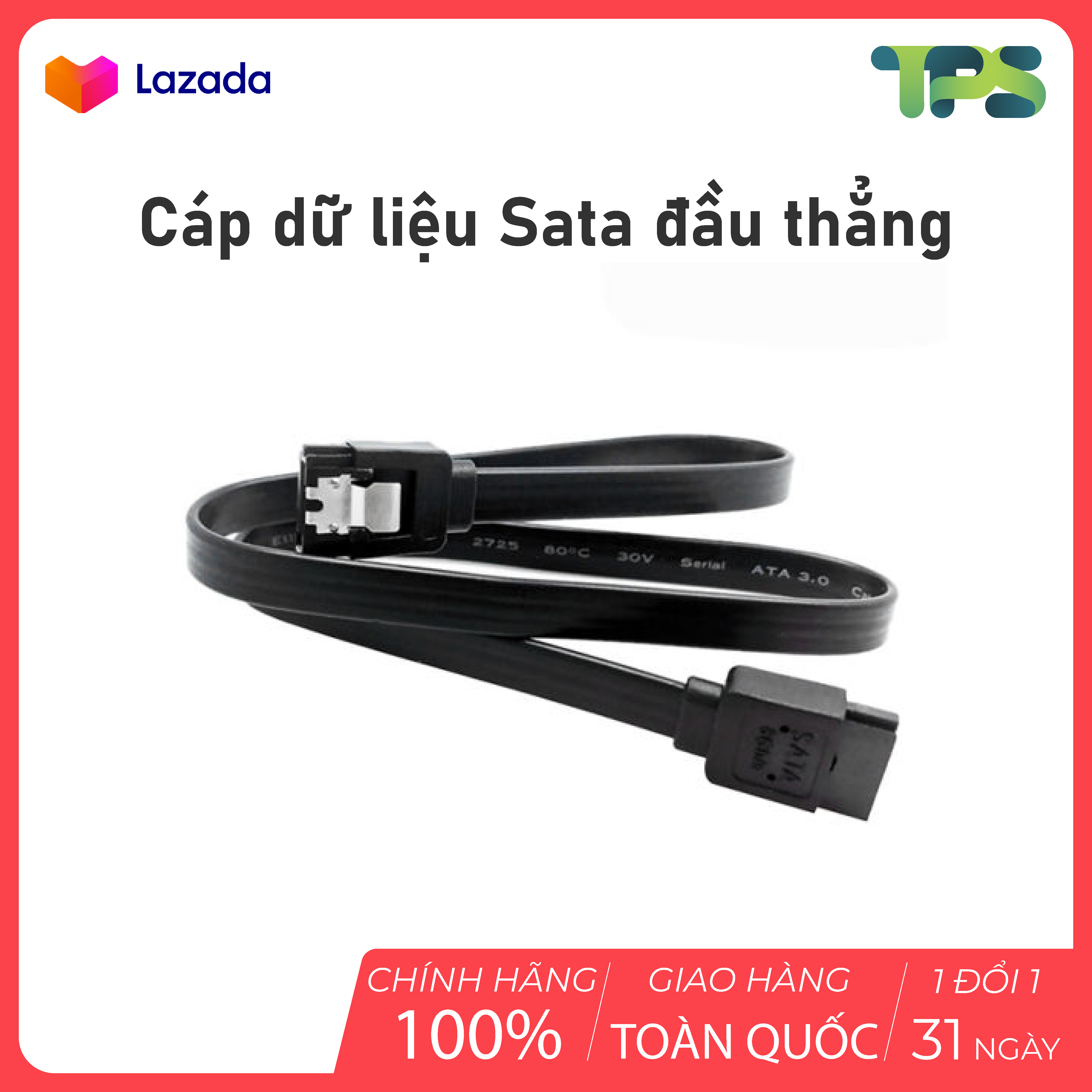 Cáp dữ liệu Sata 3 đầu thẳng, dây sata ổ cứng , Dây Cáp Dữ Liệu SATA ...