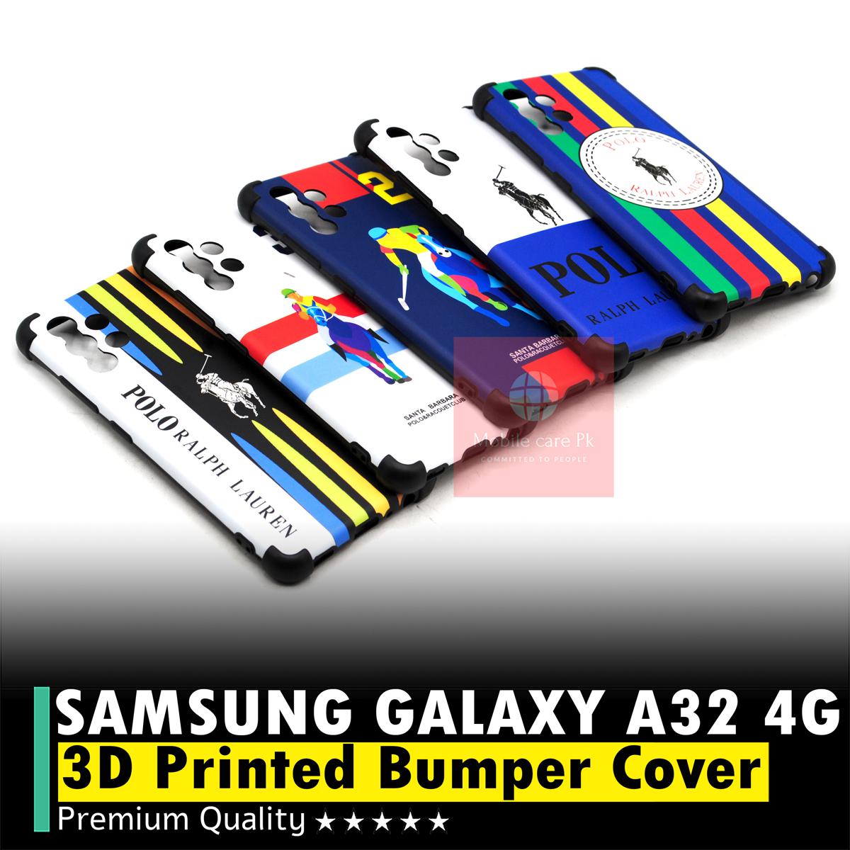Samsung Galaxy A32 4G Back Cover Bumper Camera Protection Polo Cover ...