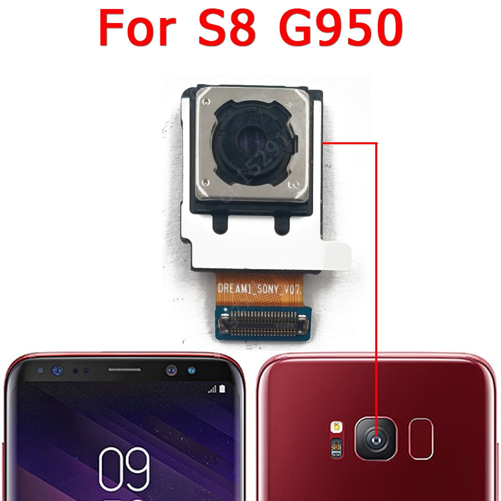 For Samsung Galaxy S8 G950F Front Rear View Back Camera Frontal Main ...