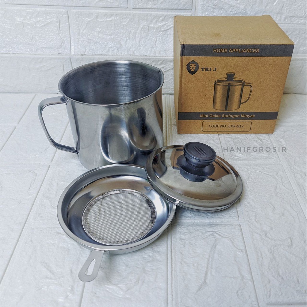 Oil Filter Pot / Tempat Penyaring Minyak Goreng | Lazada Indonesia