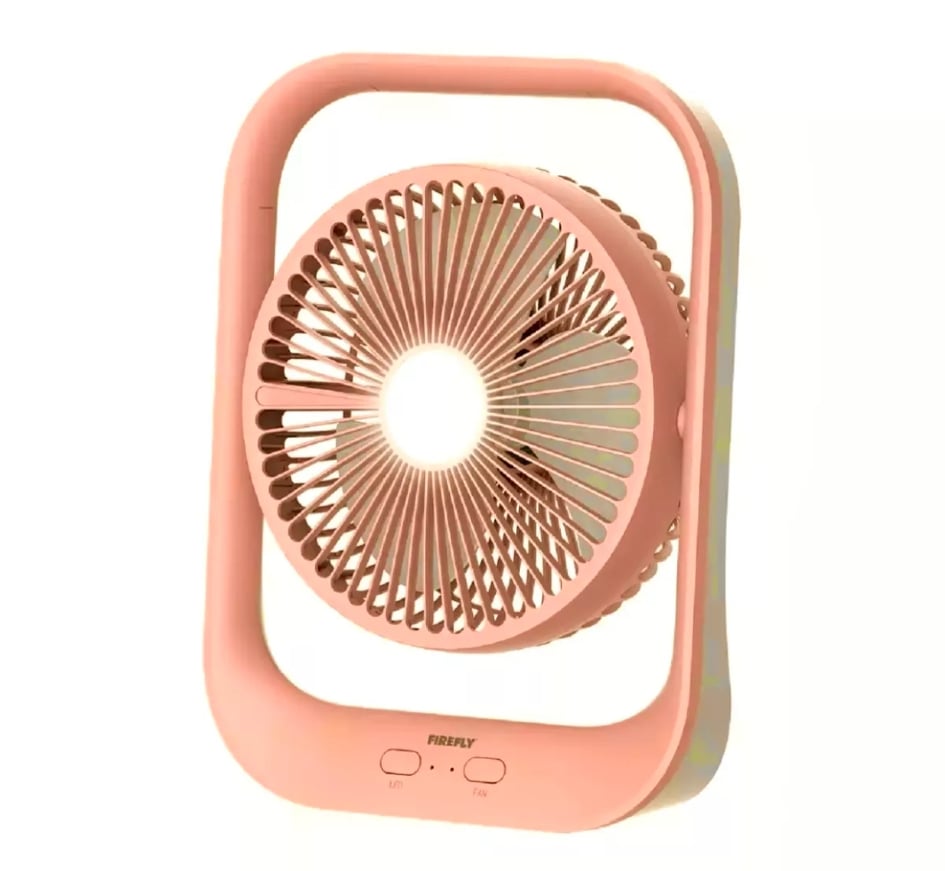Firefly 7" Rechargeable Table Fan with Night Light | Lazada PH