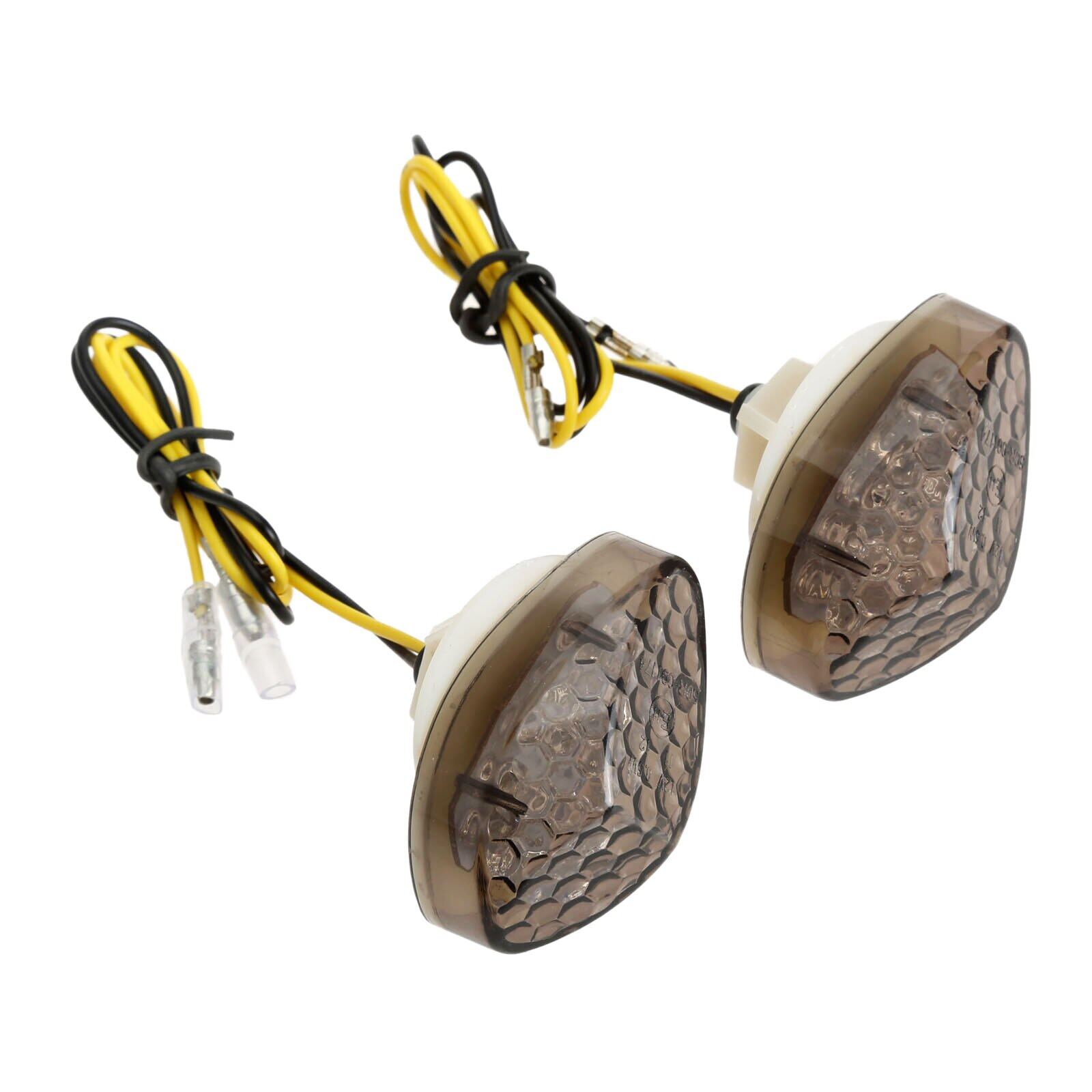 Flush Mount 2Pcs Motorcycle 12V Led Directional Indicator Sidemarker ...