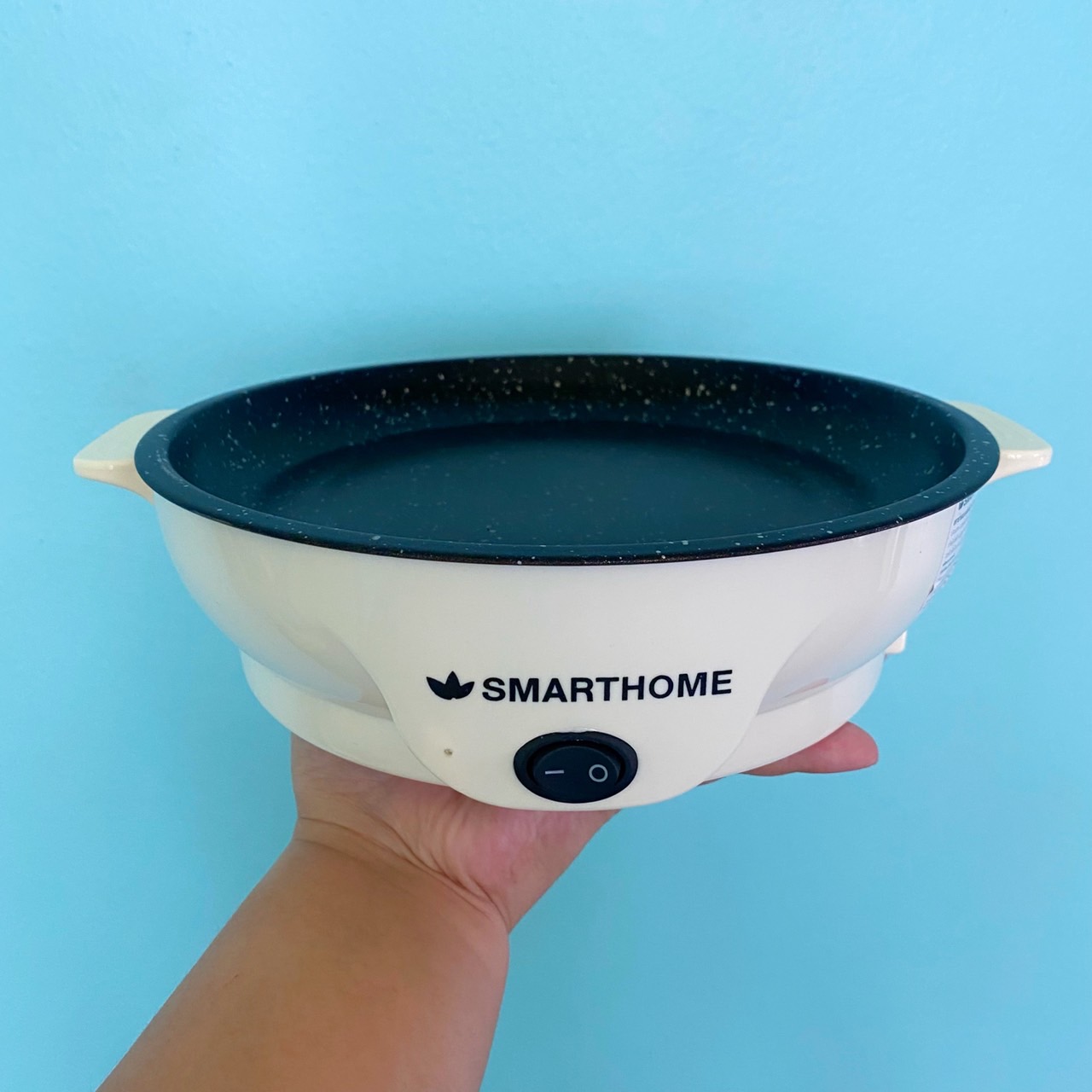 กระทะไฟฟ้าจิ๋ว Smarthome SM-EG400 ไซส์มินิกระทัดรัด พกพาง่าย กินหมู ...