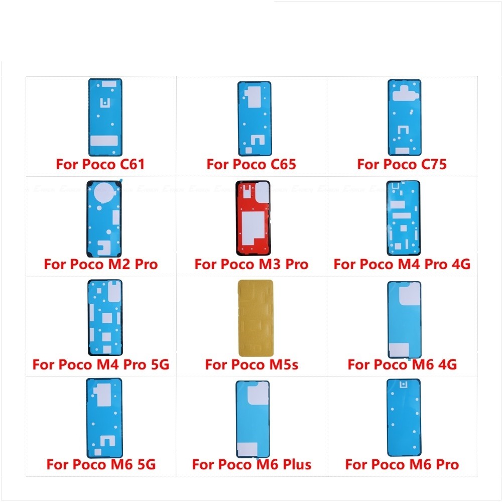 Housing Back Battery Cover Rear Sticker Adhesive Glue Tape For Xiaomi ...