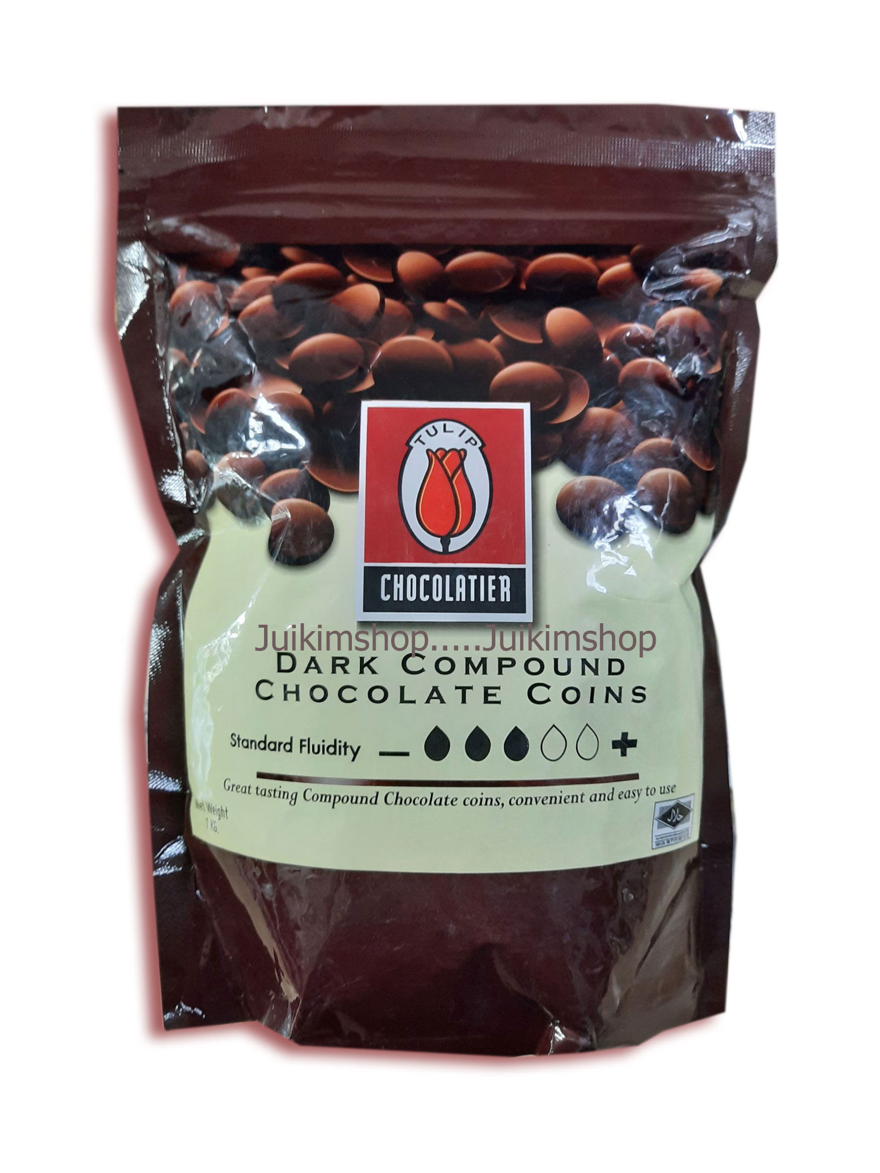 ทิวลิป ดาร์กคอมพาวด์ช็อกโกแลตเข้มข้น ชนิดกระดุม TULIP DARK COMPOUND ...