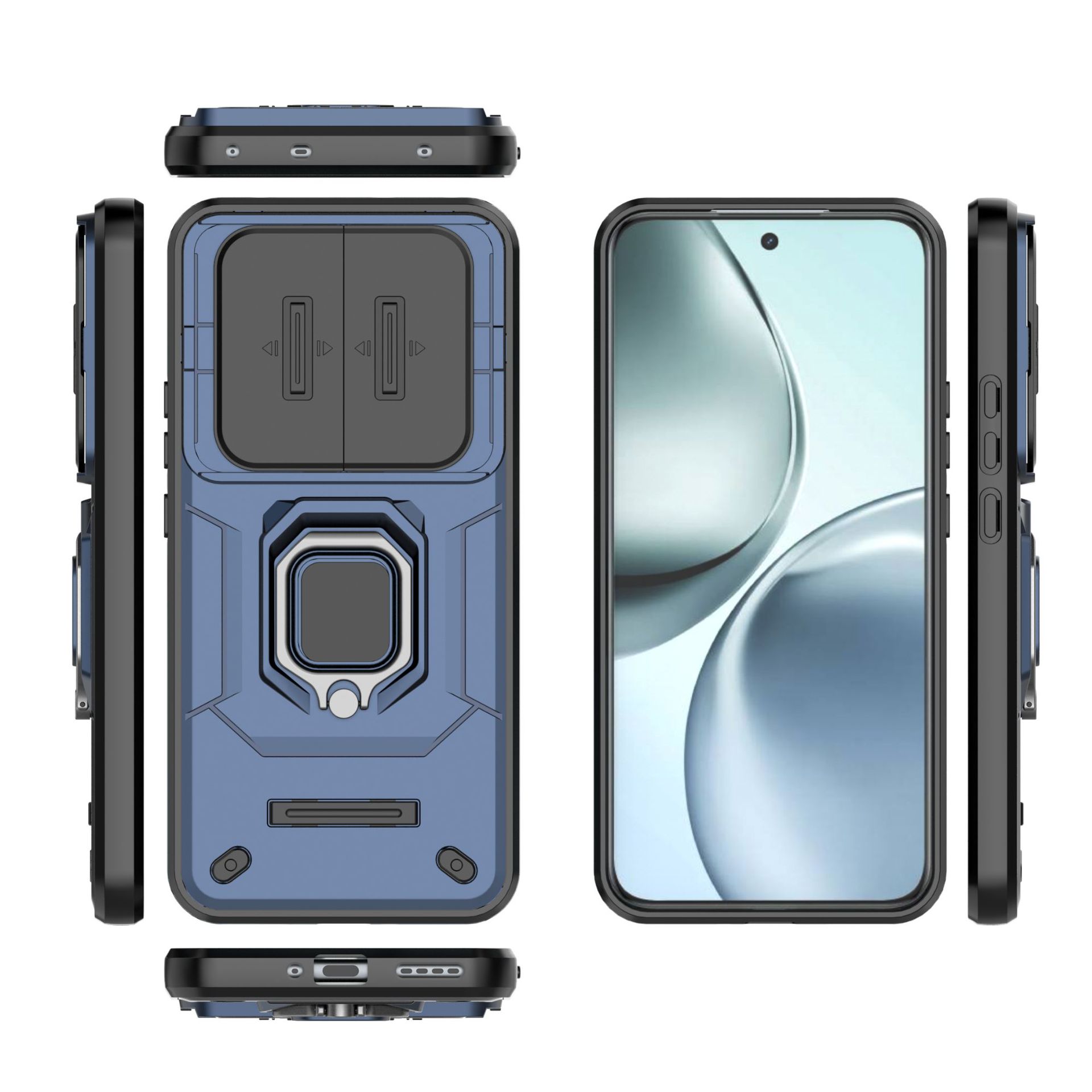 Oppo Realme 14 Pro Plus Magnetic Phone Case ,Military-Grade Shockproof ...
