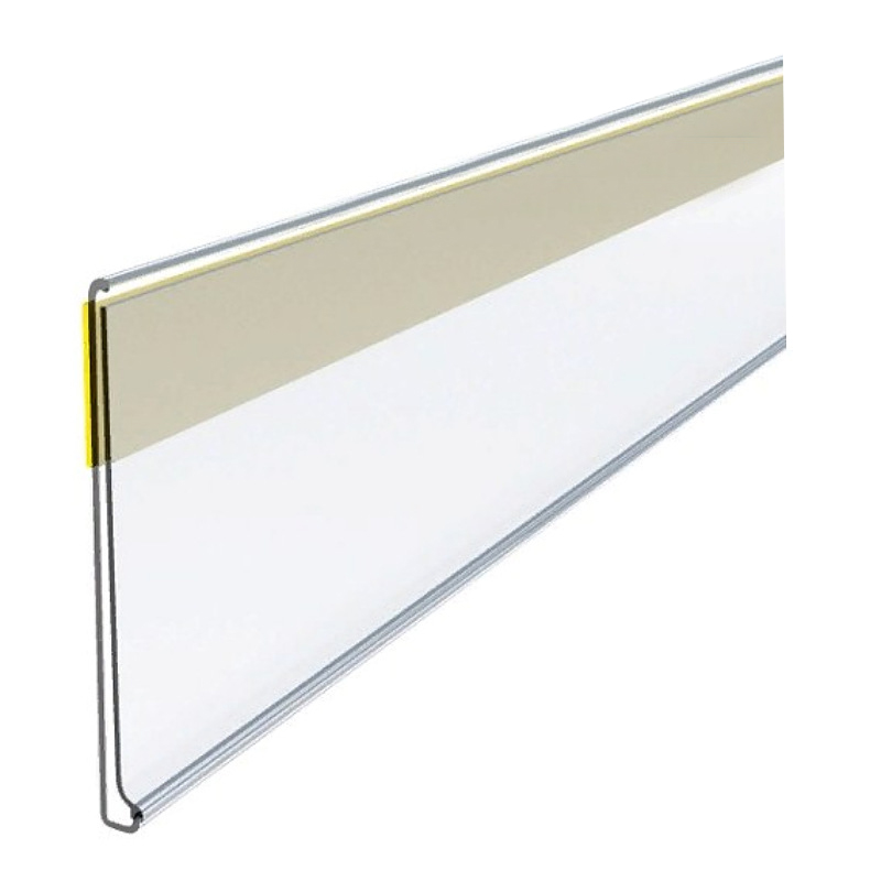 PVC Shelf Label Holder Data Strips Clip Price Tag Display Card Strip ...