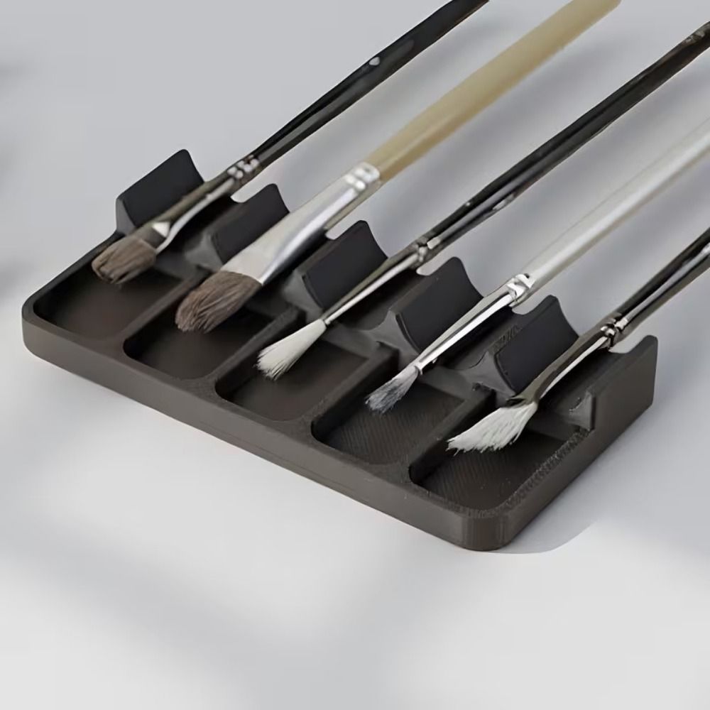 Multiple Uses 3D Printed Plastic Brush Holder Lightweight Portable ...
