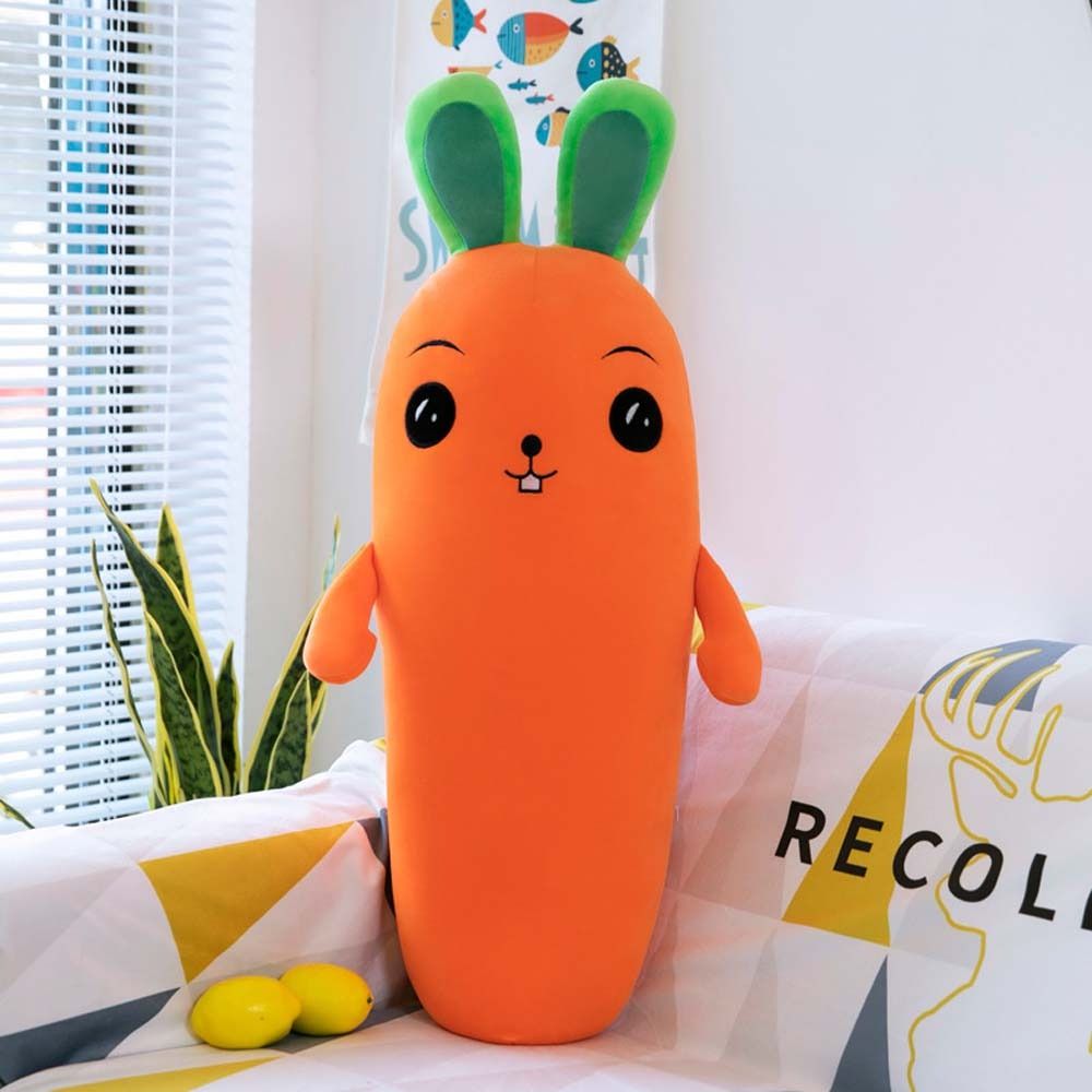Gifts Cartoon Pillow Cushion Funny Plushie Long Carrot Vegetable Carrot ...