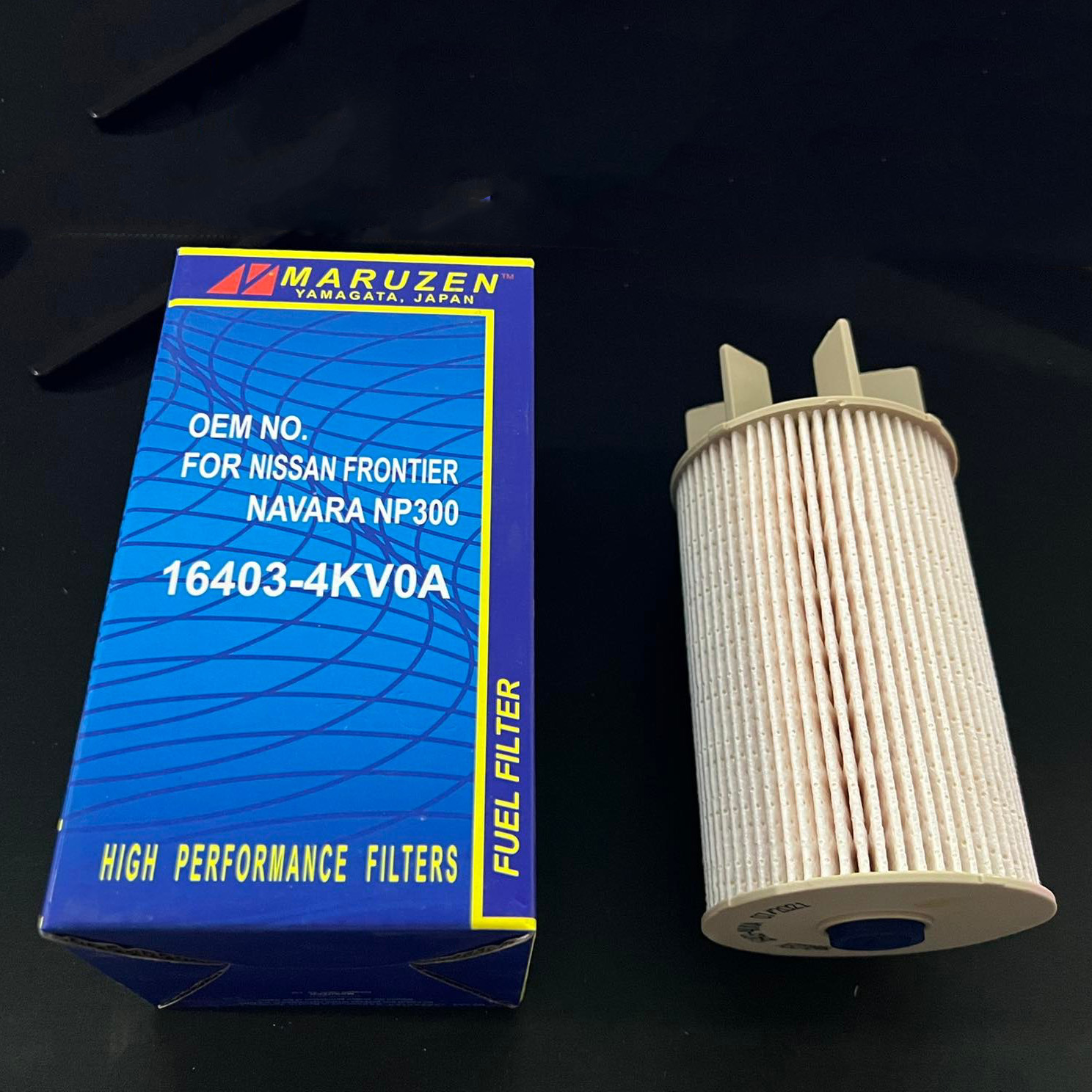 MARUZEN YAMAGATA JAPAN FUEL FILTER 16403-4KV0A FOR NISSAN NAVARA NP300 ...