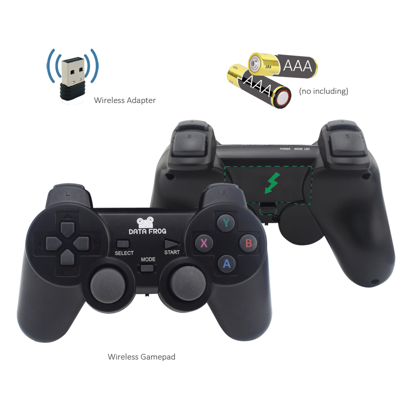 Data Frog Retro Video Game Console With 2.4G Wireless Controller 600 ...