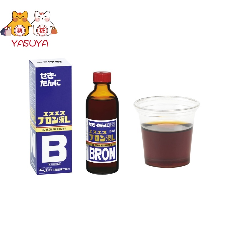SS Bron, easy-to-use syrup liquid L Antitussive expectorant 120mL SS ...