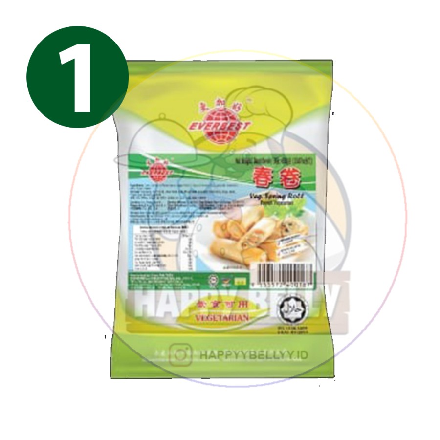 Everbest Vegetarian Spring Roll 450 gram makanan beku | Lazada Indonesia