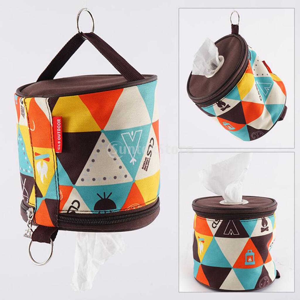 Camping Paper Box Kitchen Paper Storage Bag Hangable Paper Drawer ...