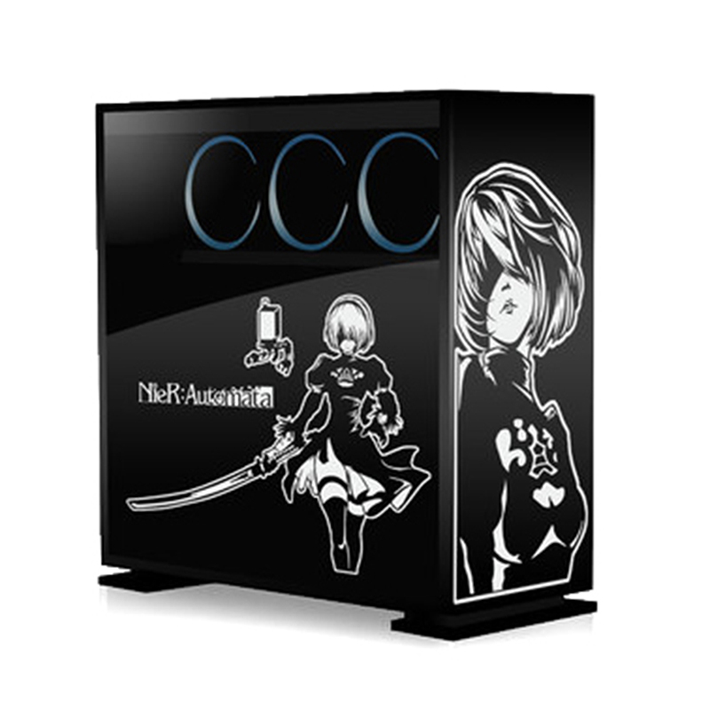 Anime Removable Waterproof Sticker ATX Gaming PC Case Stickers Mid ...