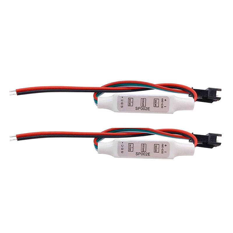 Mini SP002E Controller For Pixel LED Strip Light USB 3 4 Key LED Light ...