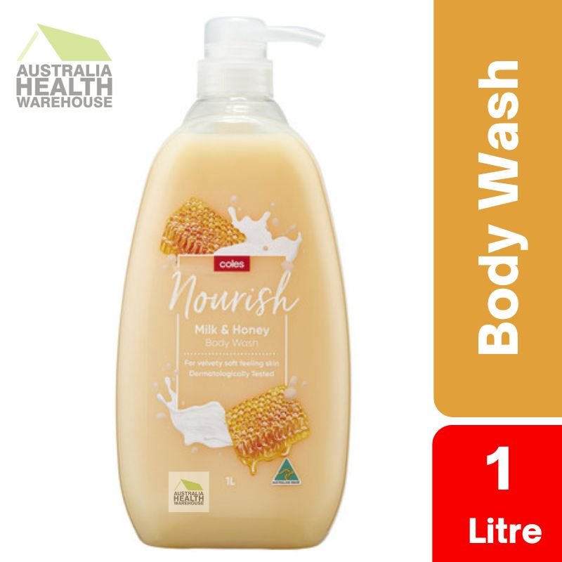 Coles body wash store