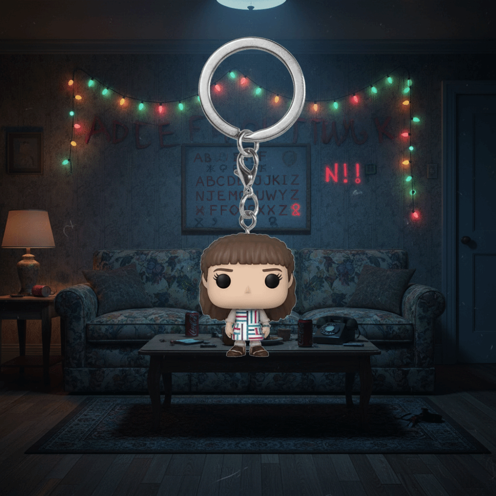 Pocket Pop Stranger Things Keychain Toys Keychain PVC Collectible Model ...