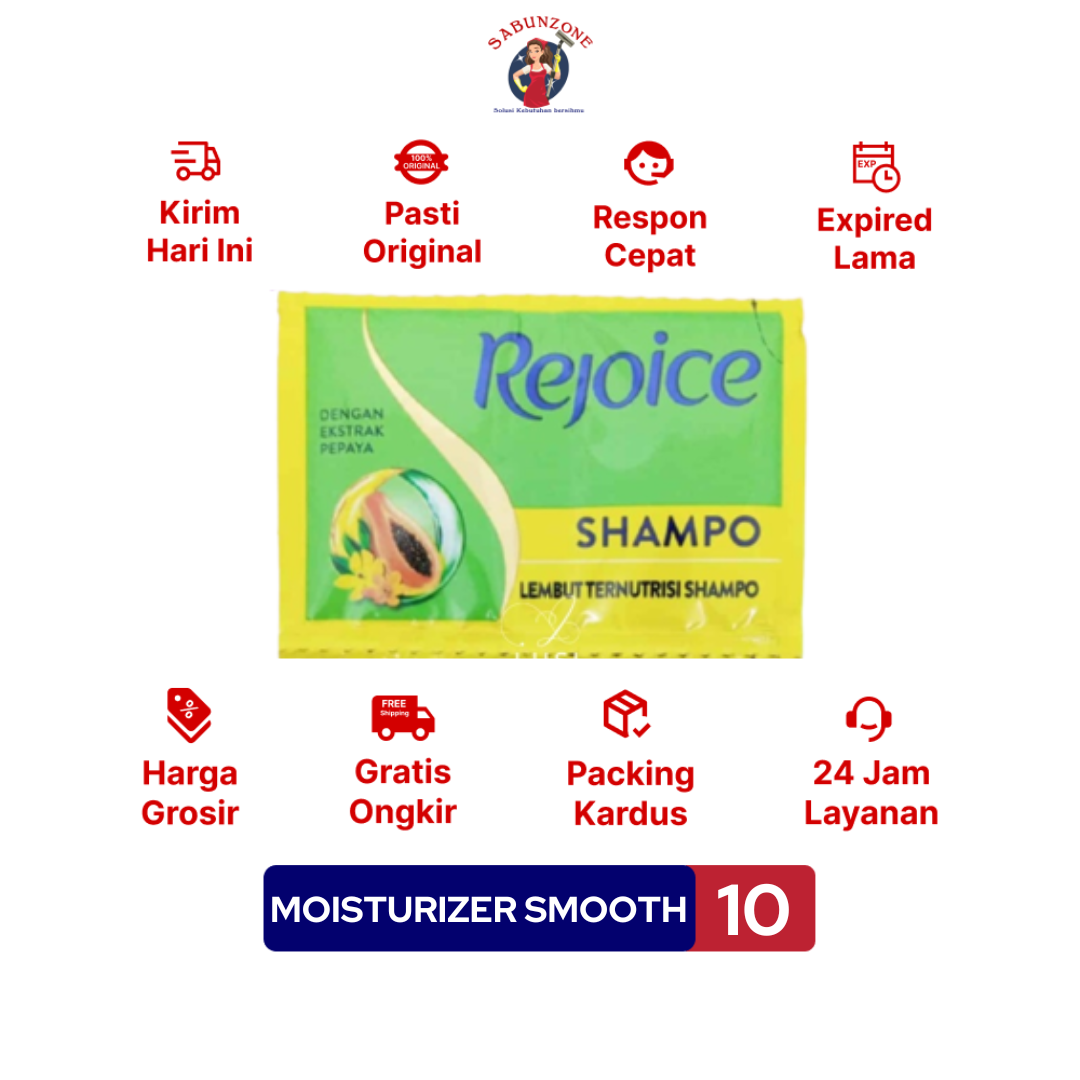 Shampo Rejoice Moisturizer Smooth Sachet 10 gr | Lazada Indonesia
