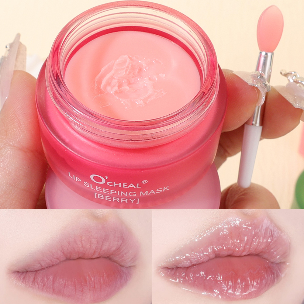 Korea Lip Sleep Mask Night Sleep Maintenance Moisturizing Lipsgloss ...