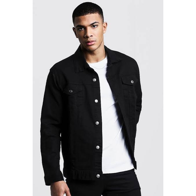 Korean Jacket Maong For Men Street wear Hip Hop Men's Jean Jackets Male ...