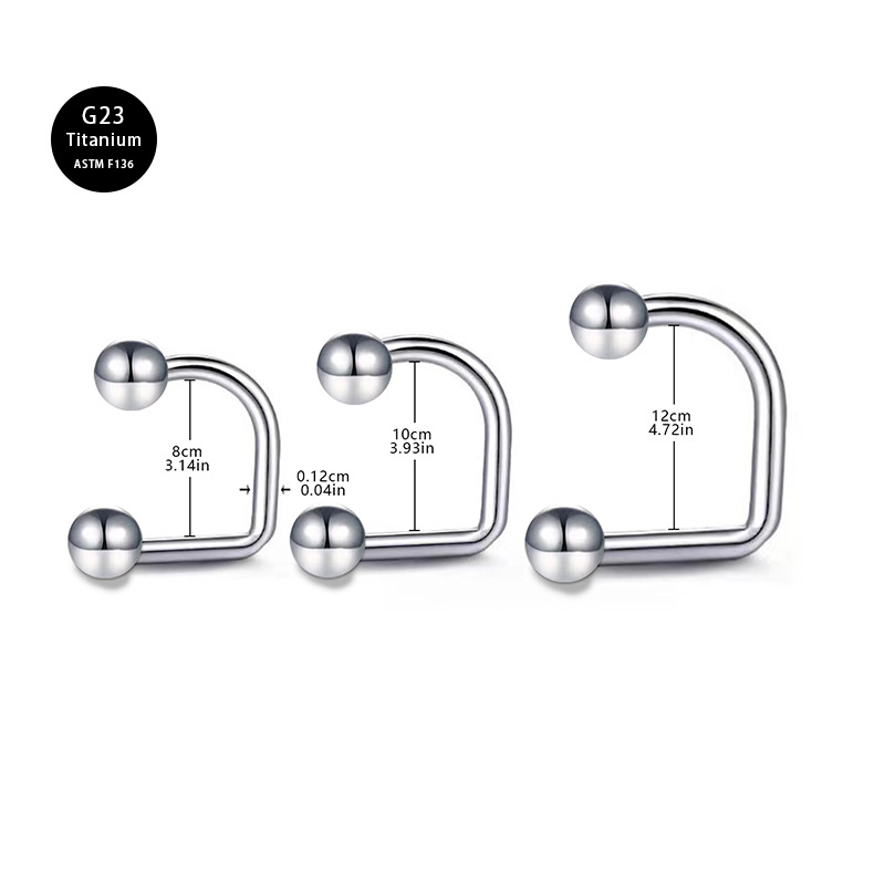 【Prices low- Now don't beslow】G23 Titanium Ball External Lip Nail D Rod ...