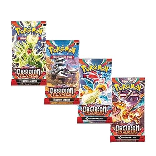 Pokémon TCG Scarlet & Violet Obsidian Flames 25+ Cards in This Ultimate ...