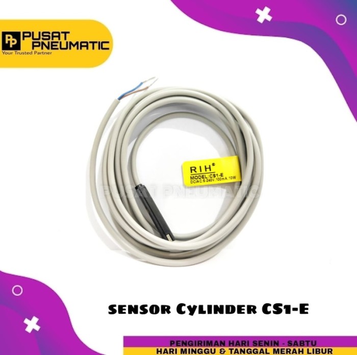 CS1-E SENSOR CYLINDER PNEUMATIC MAGNETIC REED SWITCH CS1 - E CS1E | Lazada Indonesia