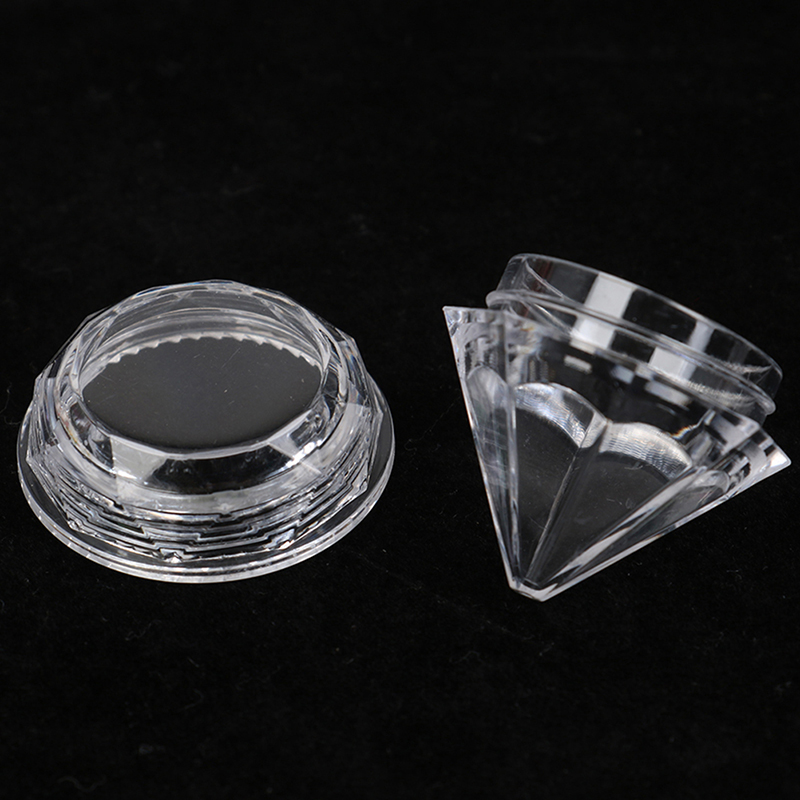 10Pcs/Set 5g Mini Cosmetic Empty Jar Pot Diamond Cream Box Refillable ...