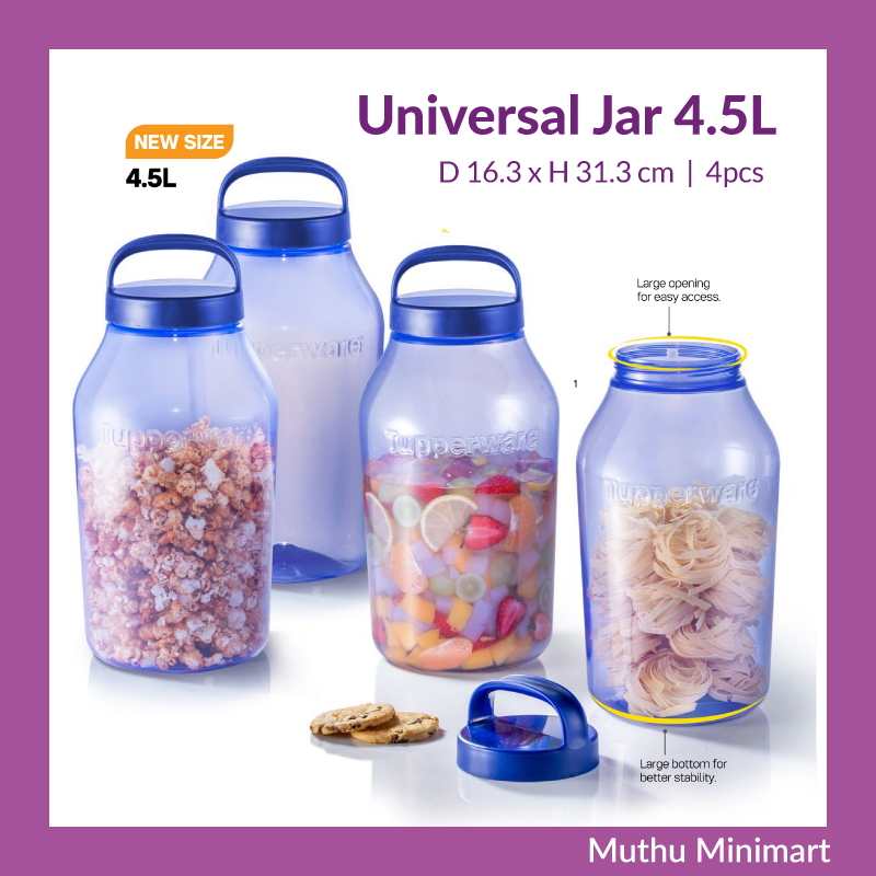 Original Tupperware | Universal Jar Food Storage Biscuit Container ...