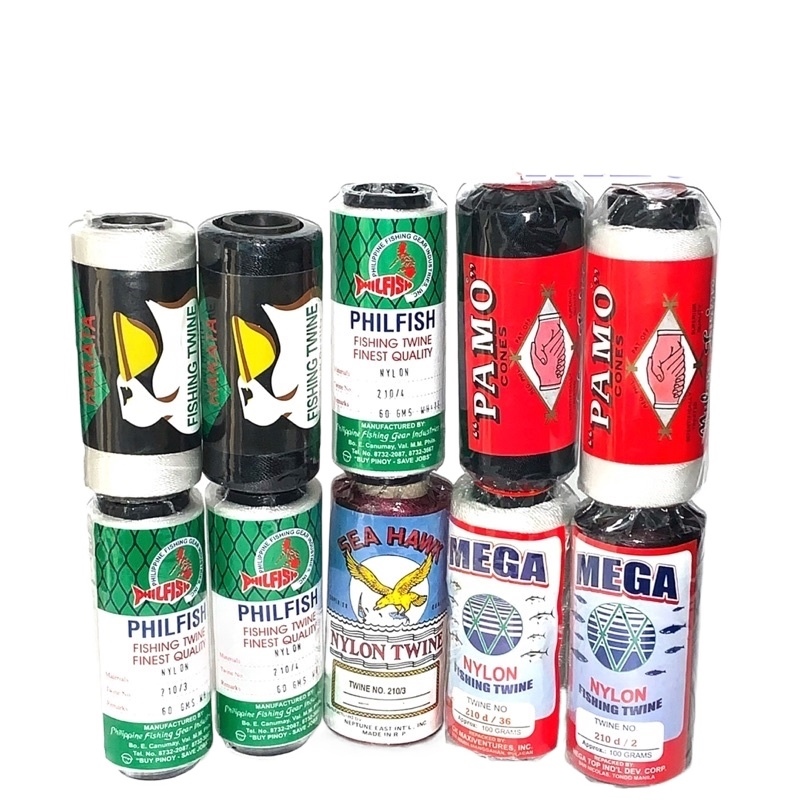 Nylon Twine Cone Sinulid Fishing Spool Kuralon PAMO MEGA PHILFISH Shoes ...
