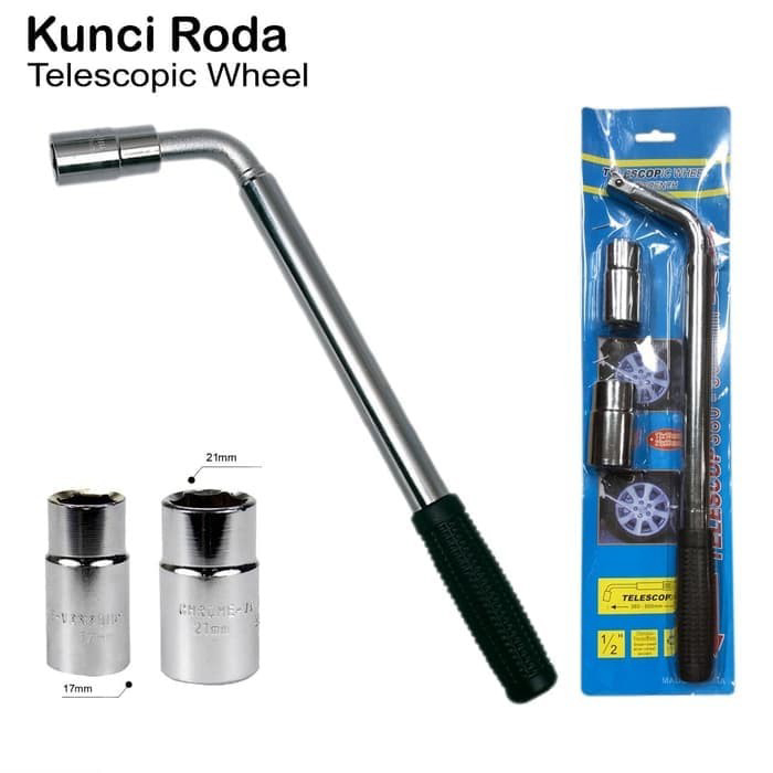 Kunci Roda Mobil L Telescopic Wheel Nut Wrench | Lazada Indonesia