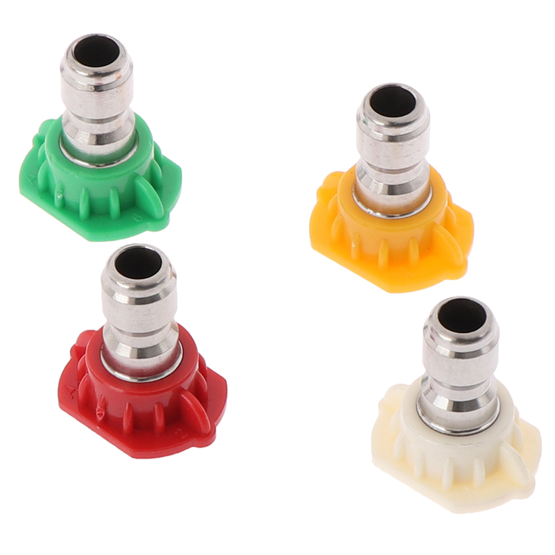 Stainless Steel Quick Connect High Pressure Spray Tip 0 15 25 40 Degree ...