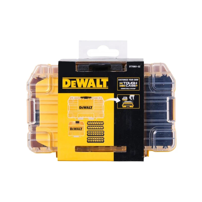 DEWALT Parts Storage Box Portable Stackable Durable Module Hard ...