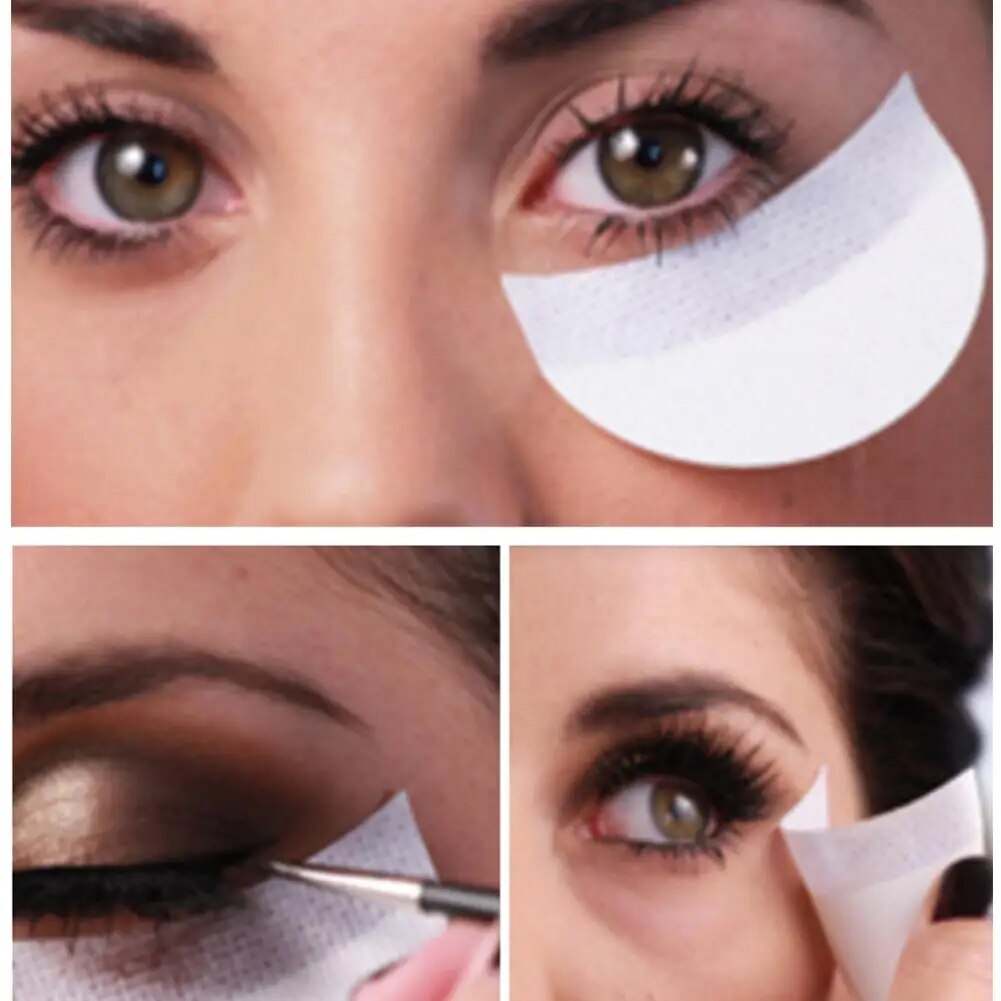 20/50/100pcs Makeup Eye Shadow Stickers Eyeshadow Eyelash Extention ...