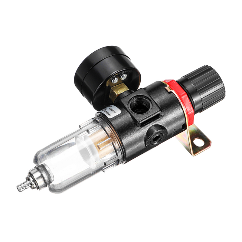 1/4'' Air Compressor Filter Water Separator Trap Tools Kit With ...