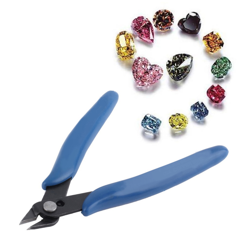 Flush Side Shear Cutter 12.5cm Jewelry Wire Cutting Pliers-Red | Daraz.pk