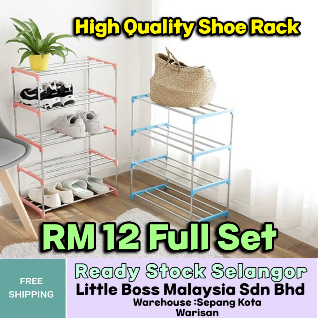 {Heavy Duty} High Quality 3 Tier Or 4 Tier Shoe Rack Mini Shoe Rack ...