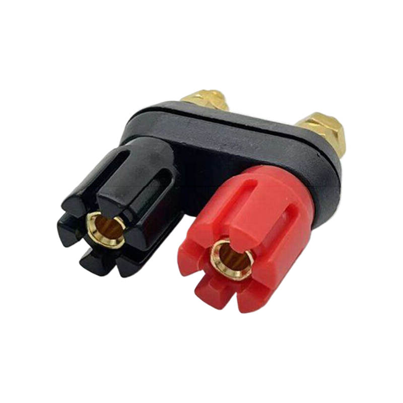 Speaker Banana Plug Terminal Connector Banana Socket Dual Female Banana ...
