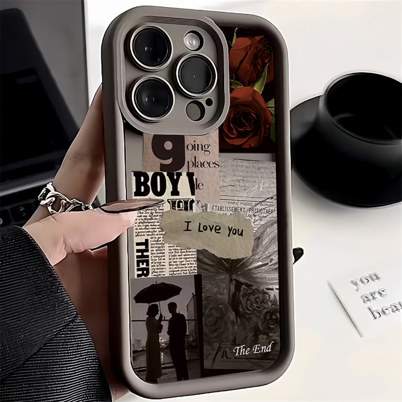 NEW City Life Scenery Silicone Phone Case For iPhone 11 12 13 14 15 Pro ...