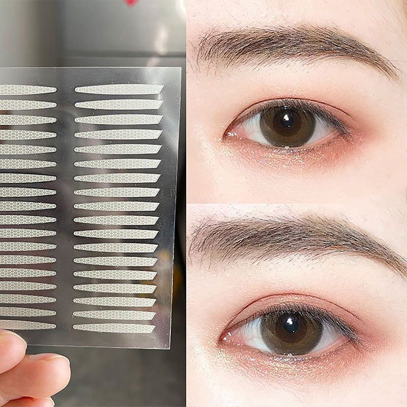 1 Sheet Invisible Double Eyelid Tape Transparent Self Adhesive Natural ...